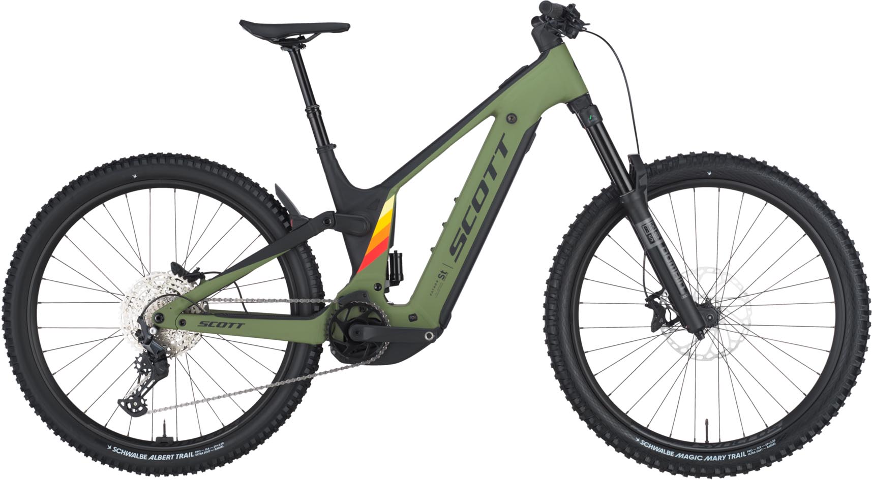 Scott Patron ST 910 loden green 2025 - VTT tout suspendu électrique | L ...